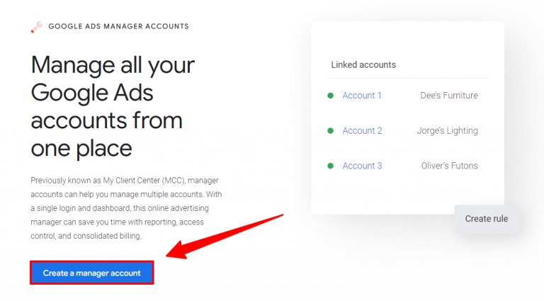 Google Ads Manager Account: How to manage multiple accounts