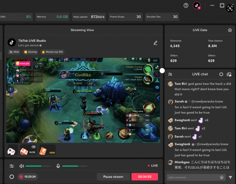 TikTok Live Studio: Ứng dụng livestream trực tiếp từ PC