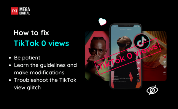 TikTok 0 views: Figure out Why and How to fix this issue