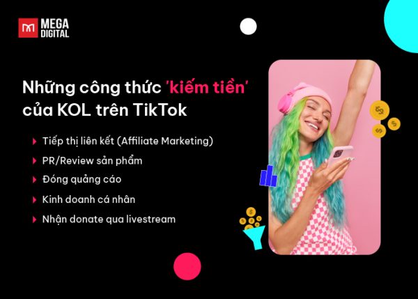 KOL TikTok là gì? Những công thức 'kiếm tiền' của KOL trên TikTok