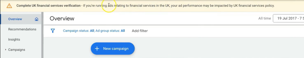 How to Apply for Google Ads Financial Services Verification?