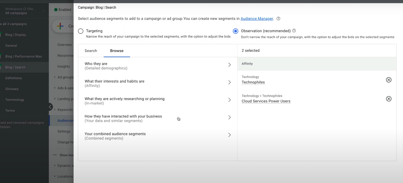 Google Ads Audience Targeting: 4 Major & Powerful Types