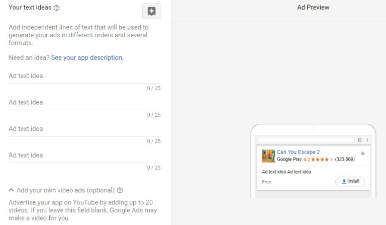 Google App Campaign Specs: Creative Asset Requirements 2025
