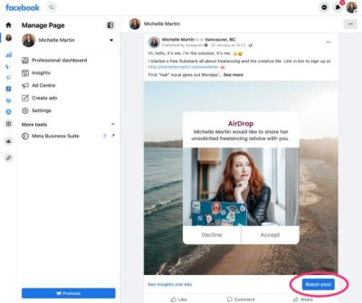 Boost Post on Facebook: Guide to Promote a Post on Facebook