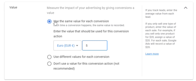 Conversion Value in Google Ads: Meaning and How to Calculate