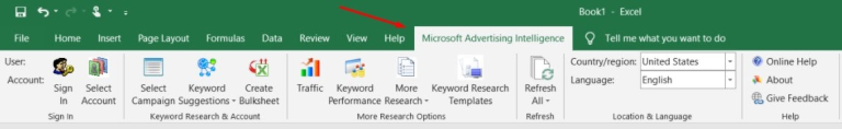 Bing Ads Intelligence: Keyword Planning for Microsoft Ads