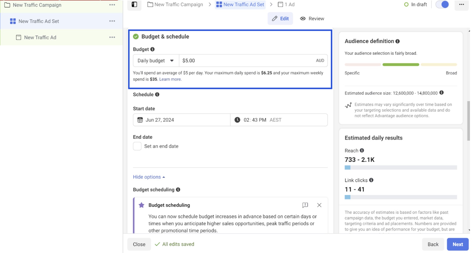 Facebook Traffic Campaign: Drive Low-Cost Quality Clicks