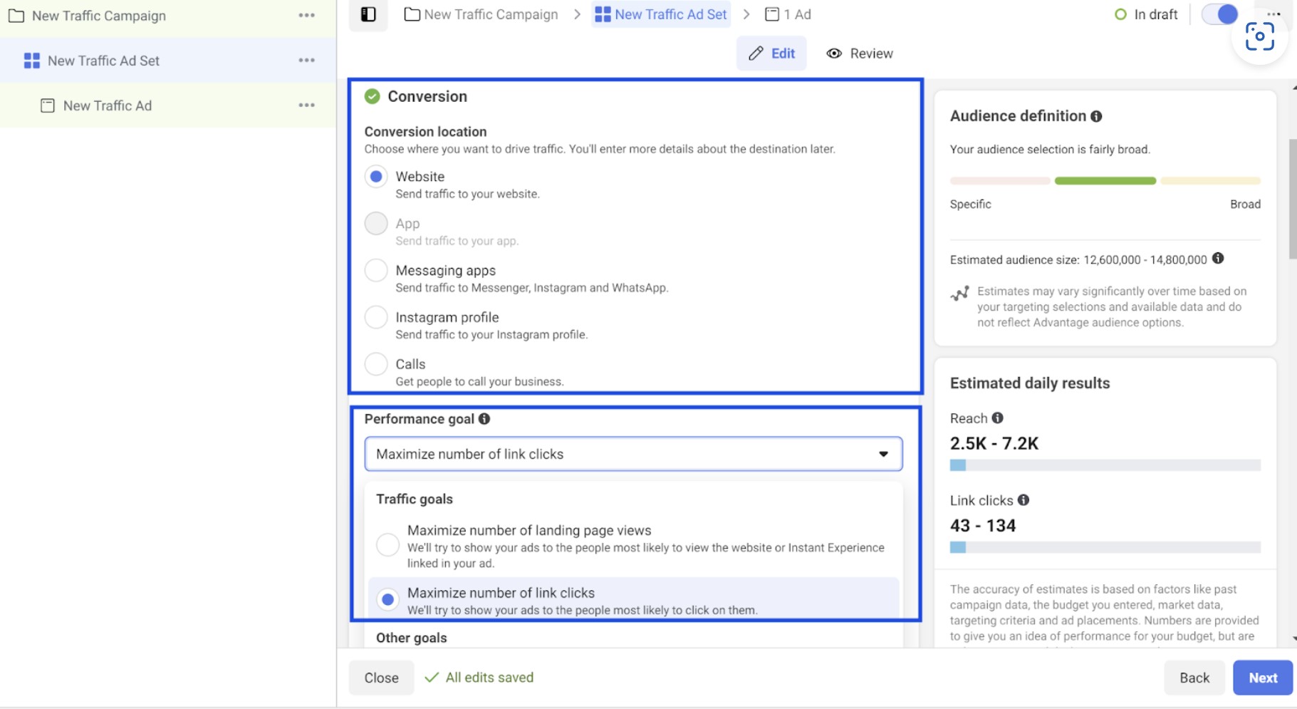 Facebook Traffic Campaign: Drive Low-Cost Quality Clicks