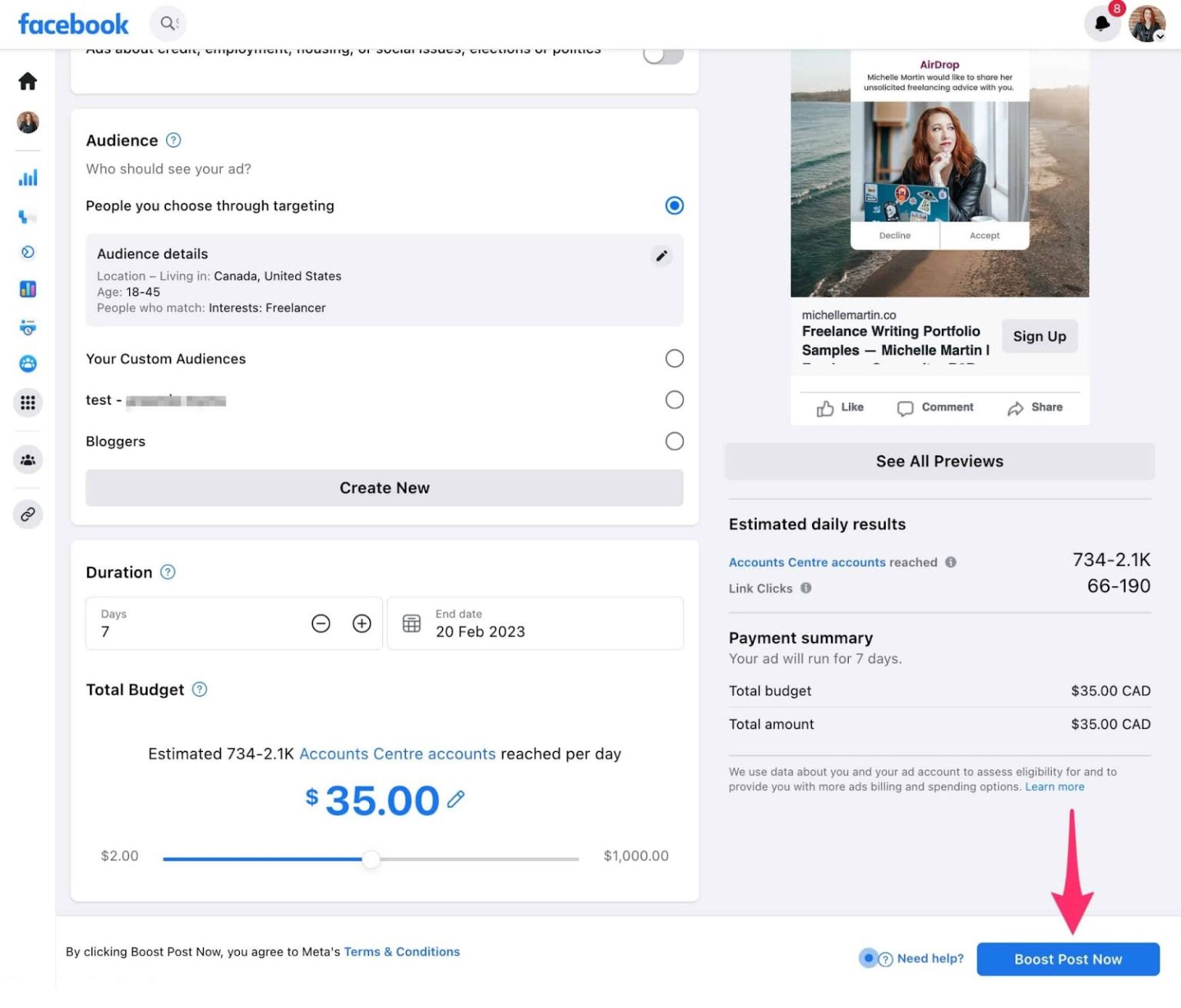 Boost Post on Facebook: Guide to Promote a Post on Facebook