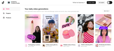 TikTok Symphony Creative Studio: AI Video Tool for Creators